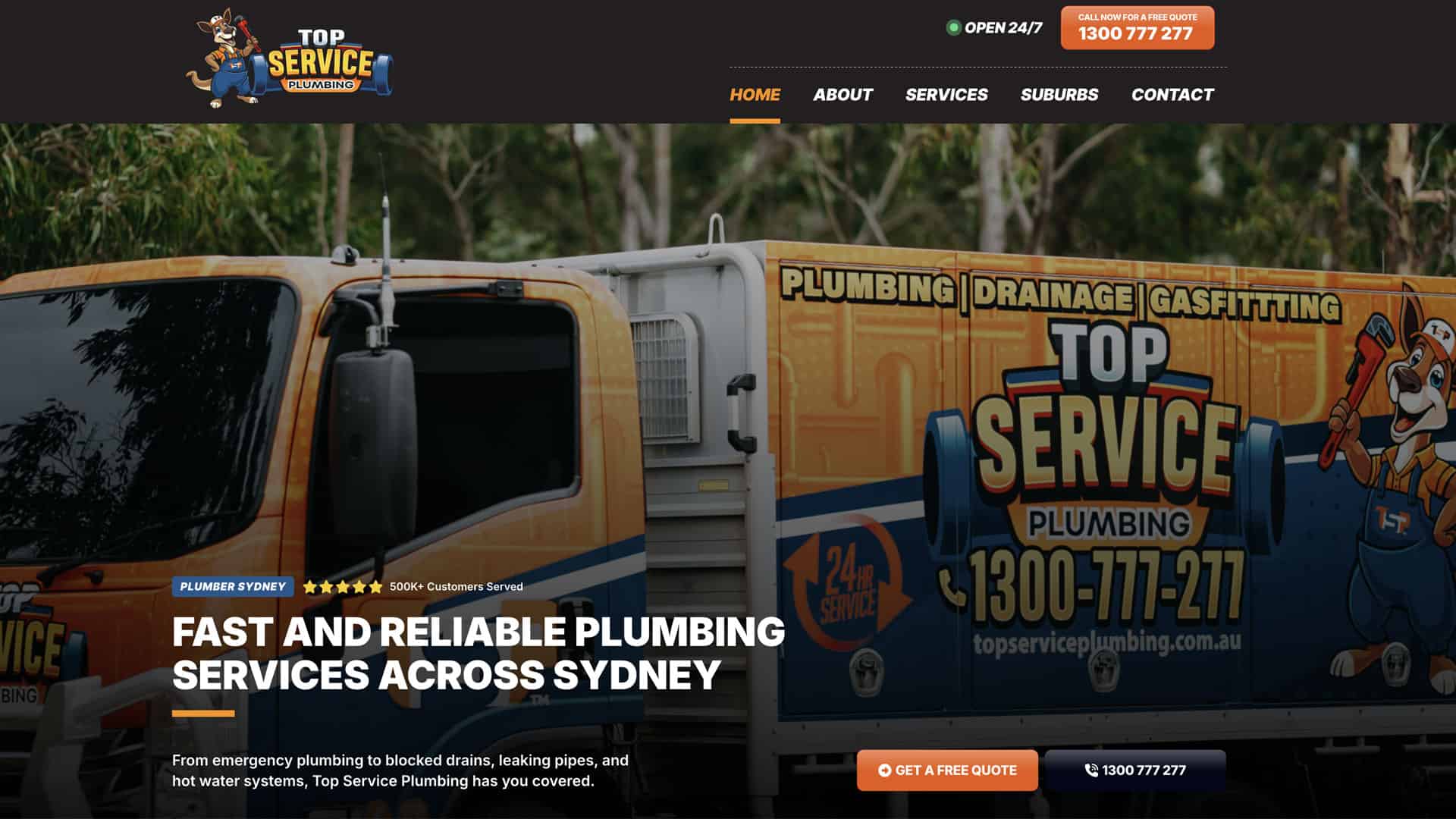 The 17 Best Plumbing Website Design Examples in Australia (2026) - KC ...