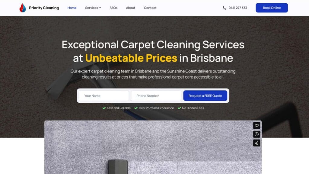 The 16 Best Cleaning Website Design Examples in Australia