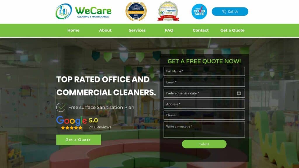 The 16 Best Cleaning Website Design Examples in Australia