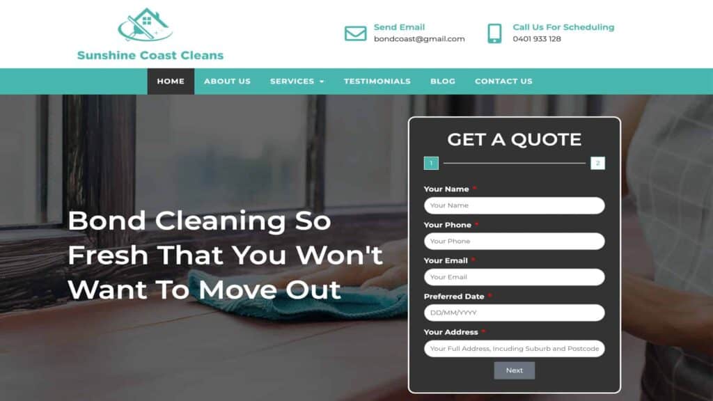 The 16 Best Cleaning Website Design Examples in Australia