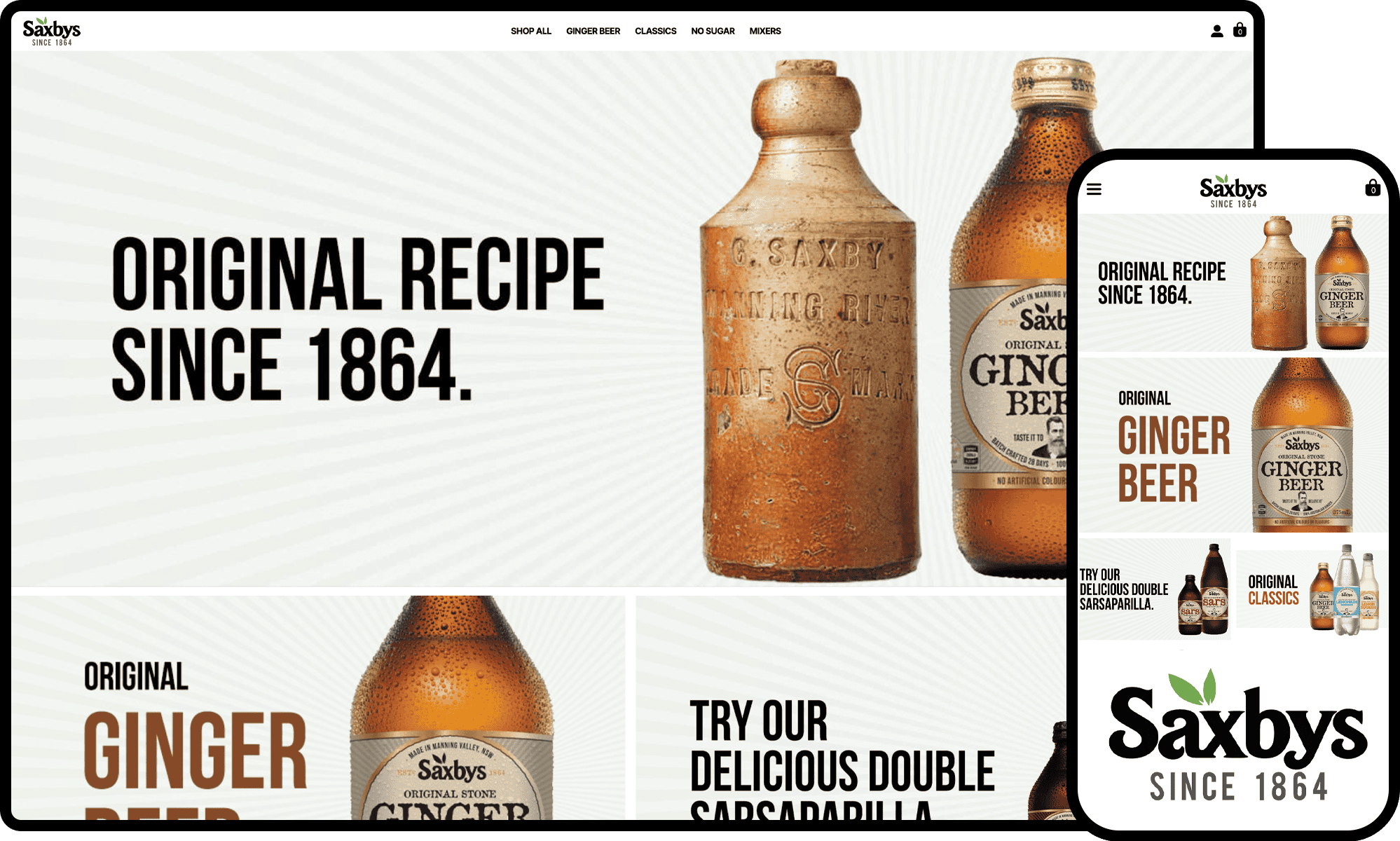 Saxbys - KC Web Design