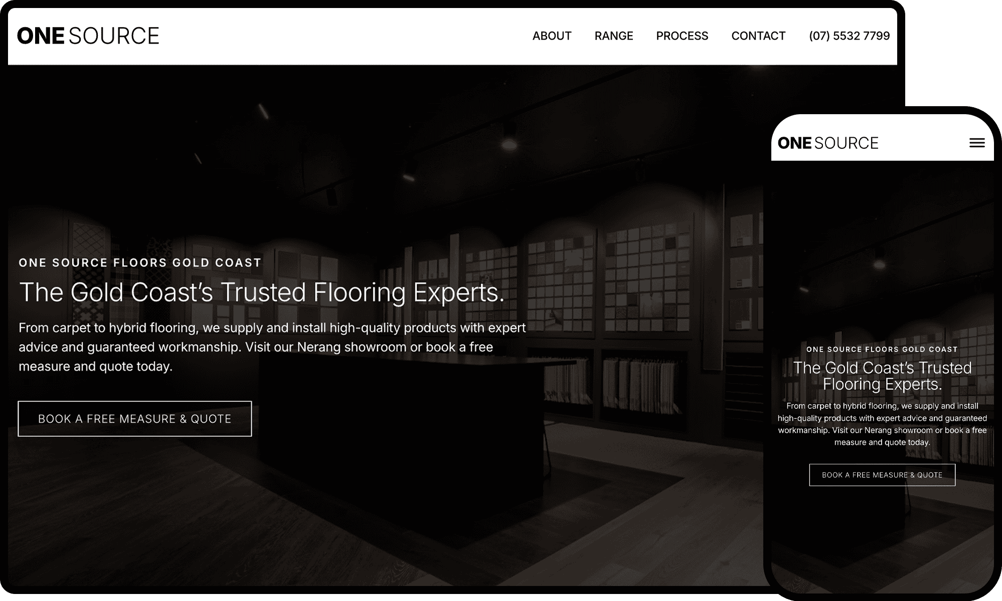 One Source Floors - KC Web Design