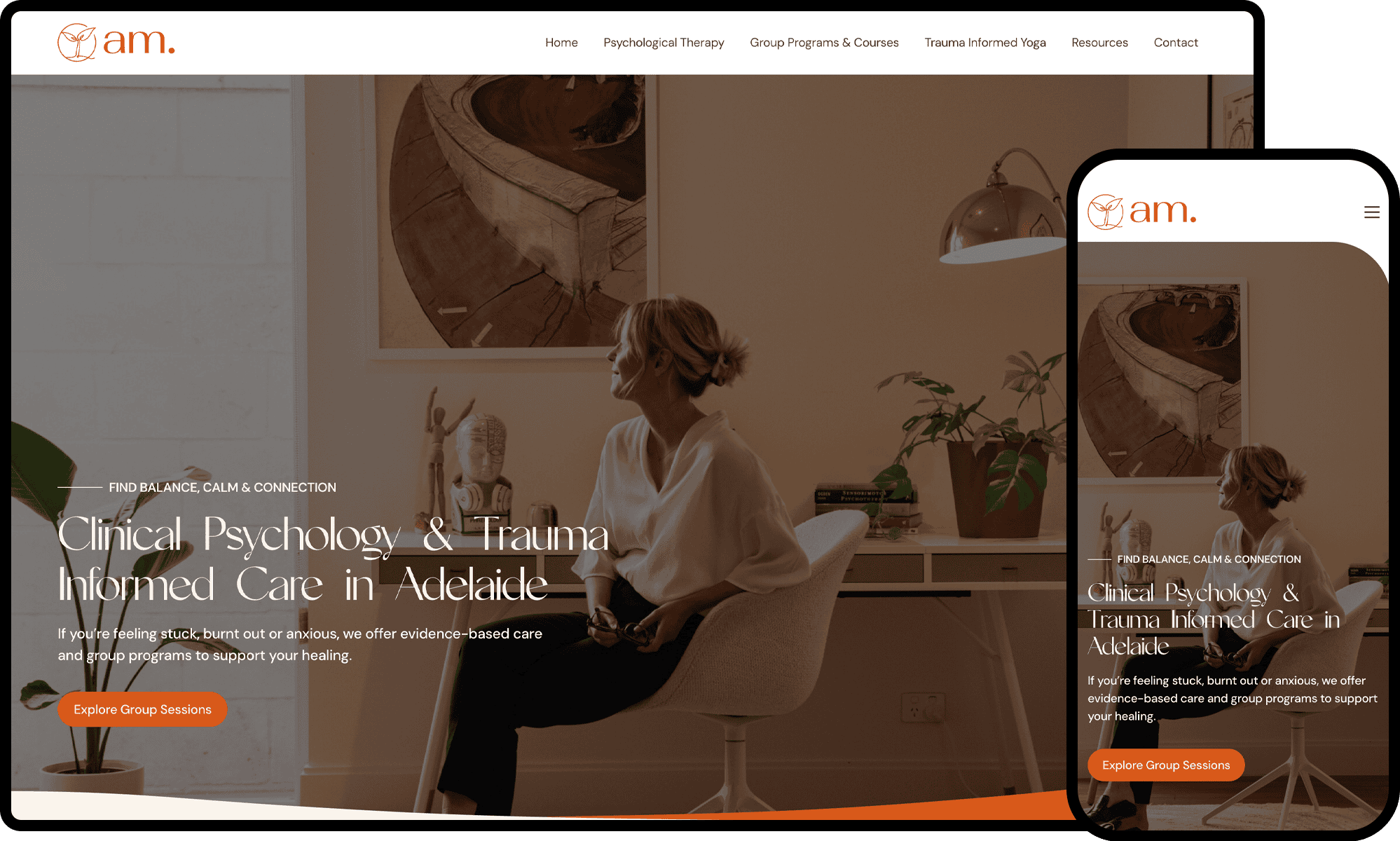 AM Clinical Psychology - KC Web Design