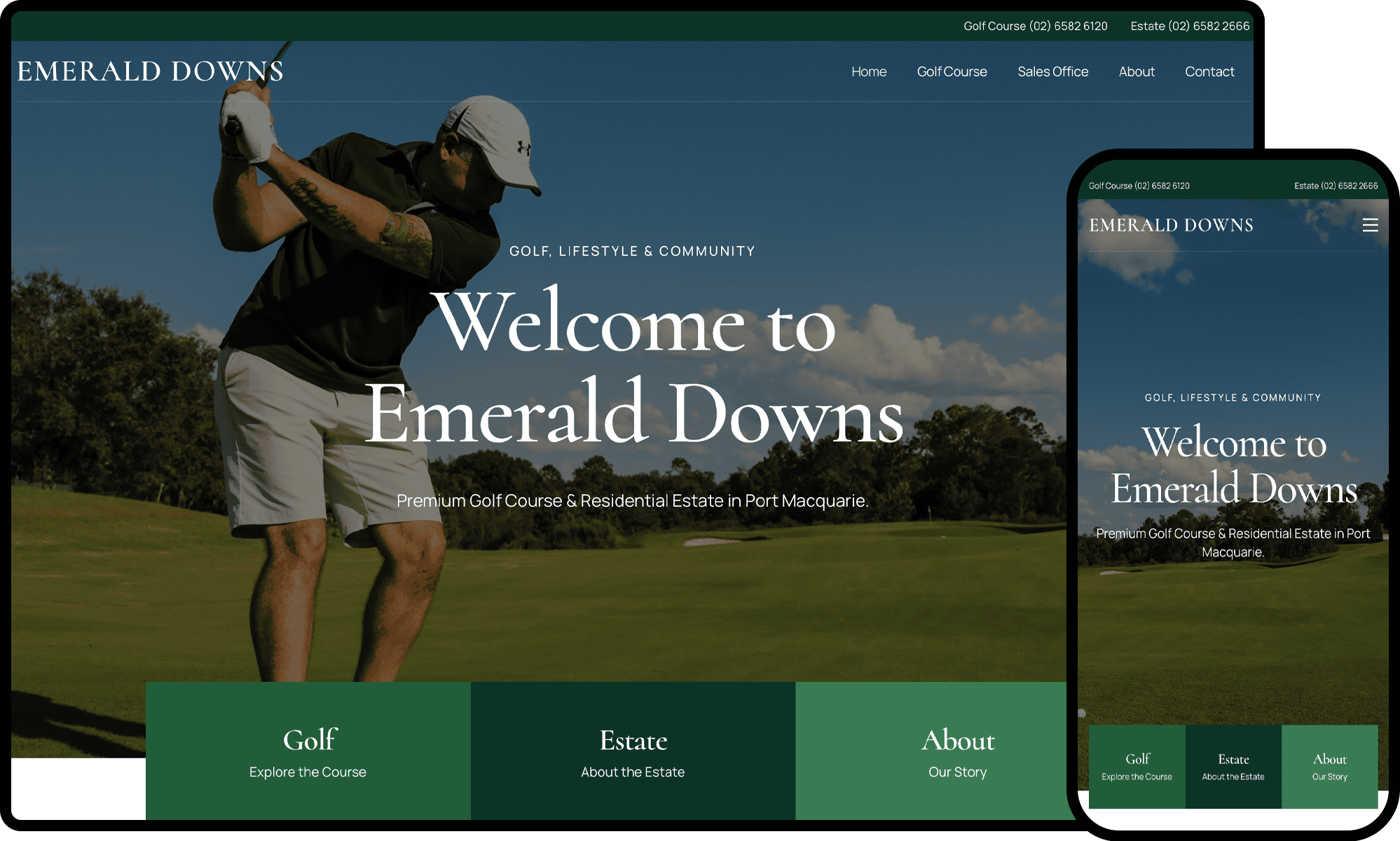 Emerald Downs - KC Web Design
